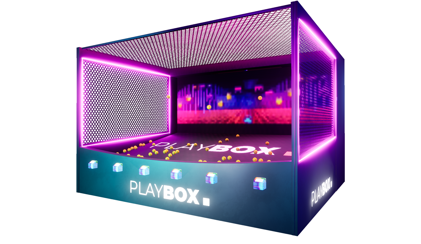 PLAYBOX - Immersive and Interactive Ball-Toss Attraction