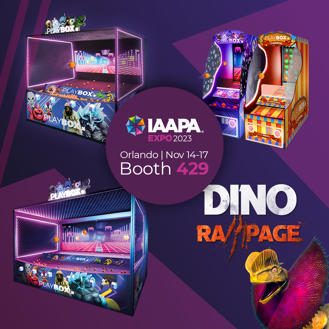 Thank you for visiting our booth at the IAAPA Expo. - PLAYMIND